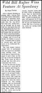 Speedway Park Articles (Dirt) Hamilton – Yesterday's Speedways